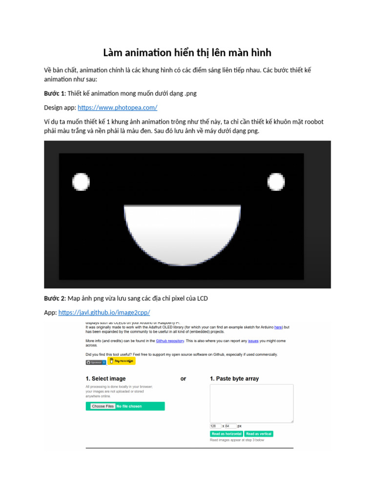 Làm Animation Hiển Thị Lên Màn Hình | PDF