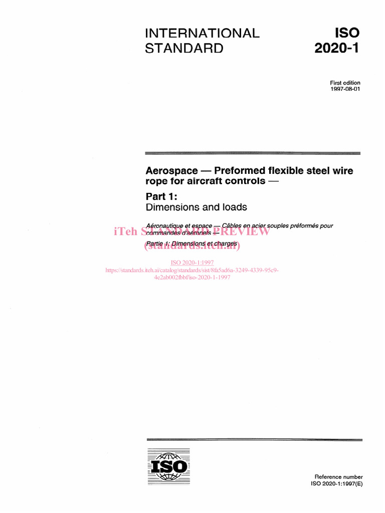 Iso 2020 1 1997 | PDF | International Organization For Standardization