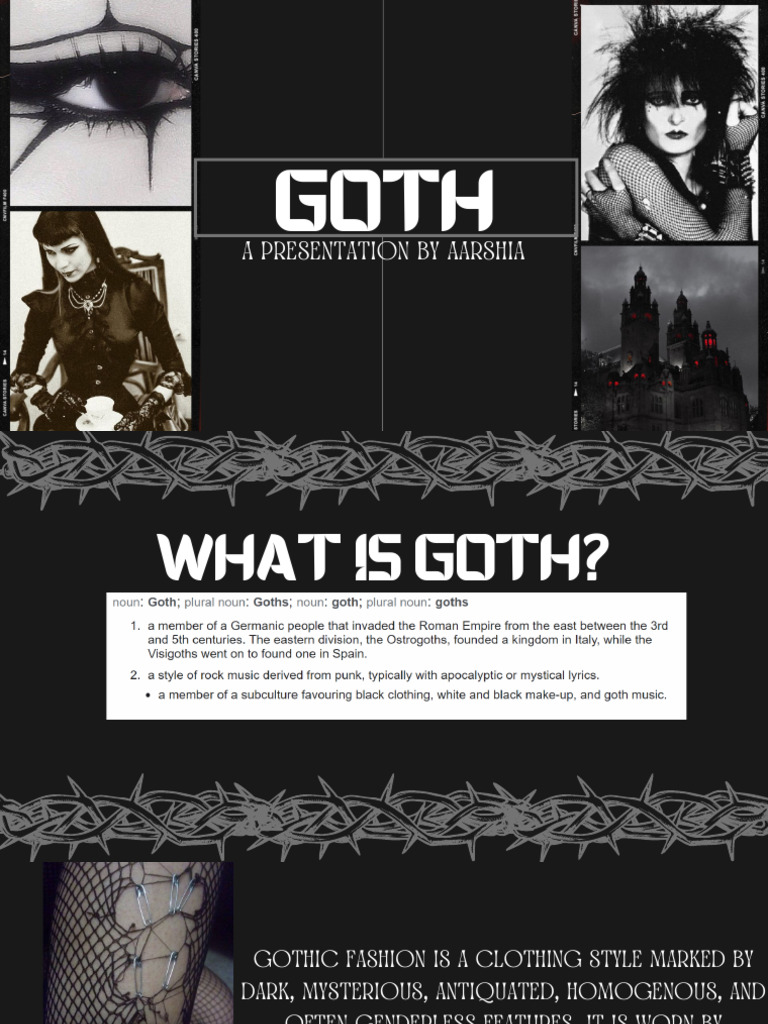 Goth | PDF | Clothing | Fashion