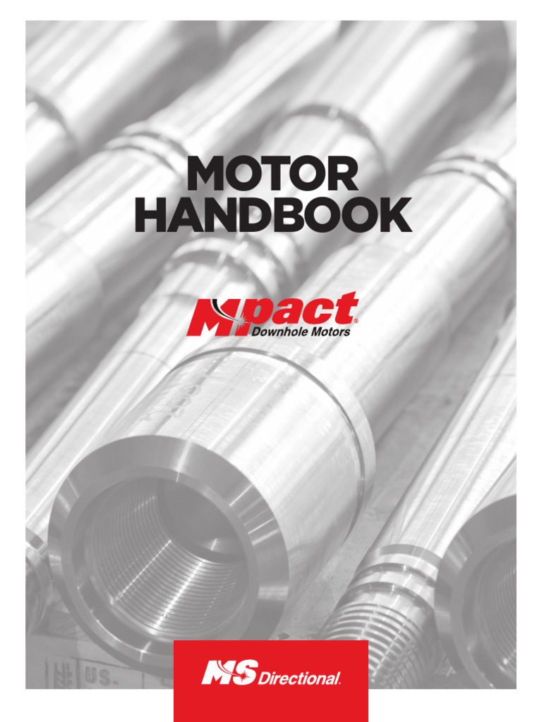 Mud Motor Handbook | PDF | Mechanical Engineering