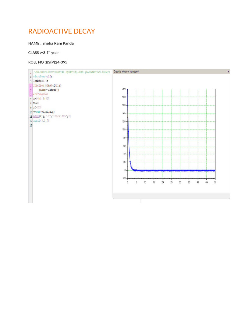 Radioactive Decay | PDF