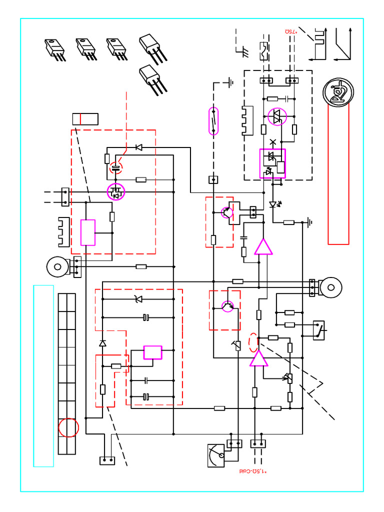 858D Hot Air Gun Wiring Schematic | PDF | Electrical Engineering ...
