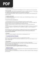 Japan Visa Document Checklist | PDF | Passport | Travel Visa