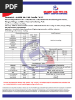 Astm A351 CF8M | PDF | Materials Science | Building Engineering