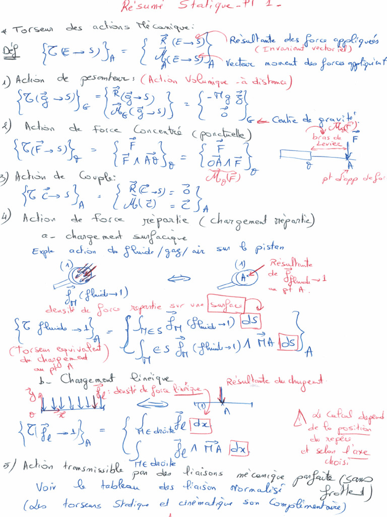 Résumé Statique | PDF