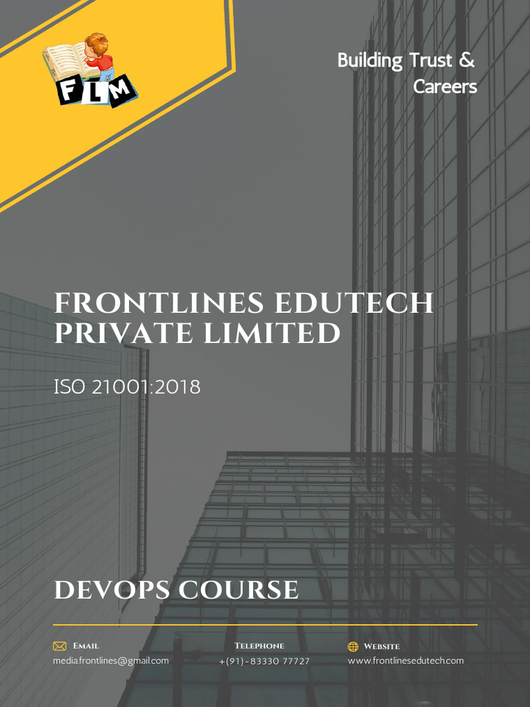 Devops Syllabus Course Brochure | PDF | Version Control | Computing
