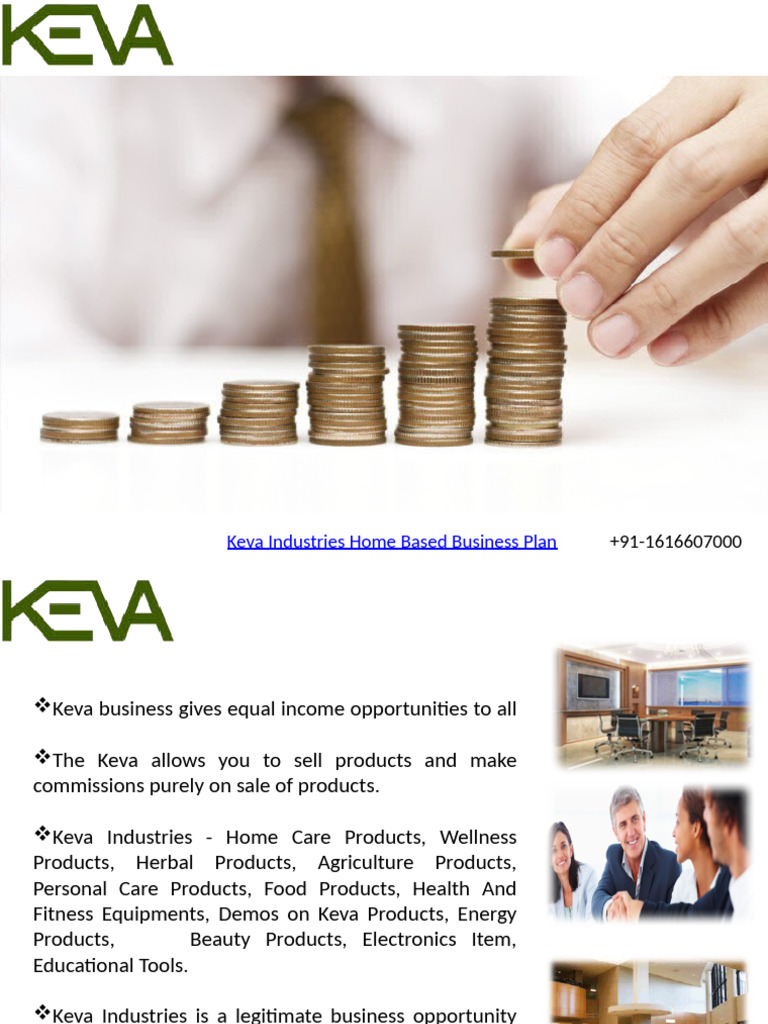 Keva Industries Home Based Business Plan | PDF | Hazard Analysis And Critical Control Points
