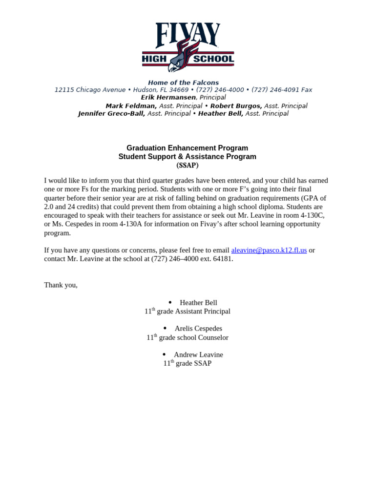 FHS F(S) Letter Q3 2025 | PDF