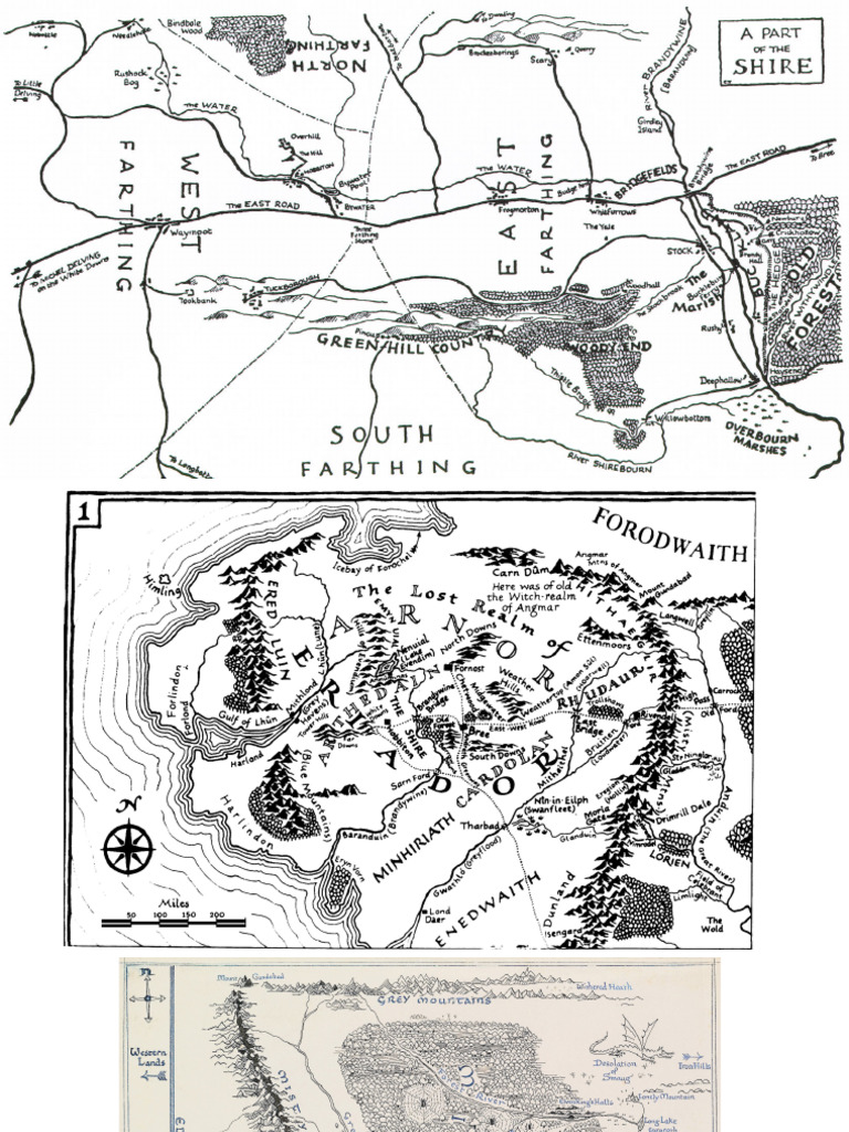 JRR Lotr Maps | PDF