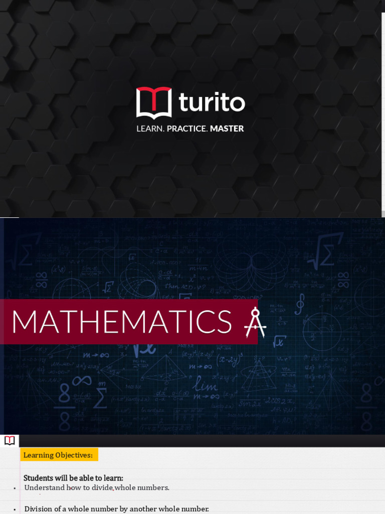 Maths - GR 6 - CH 1.2 - PPT 2 - Fluently Divide Whole Numbers and Decimals | PDF | Division ...