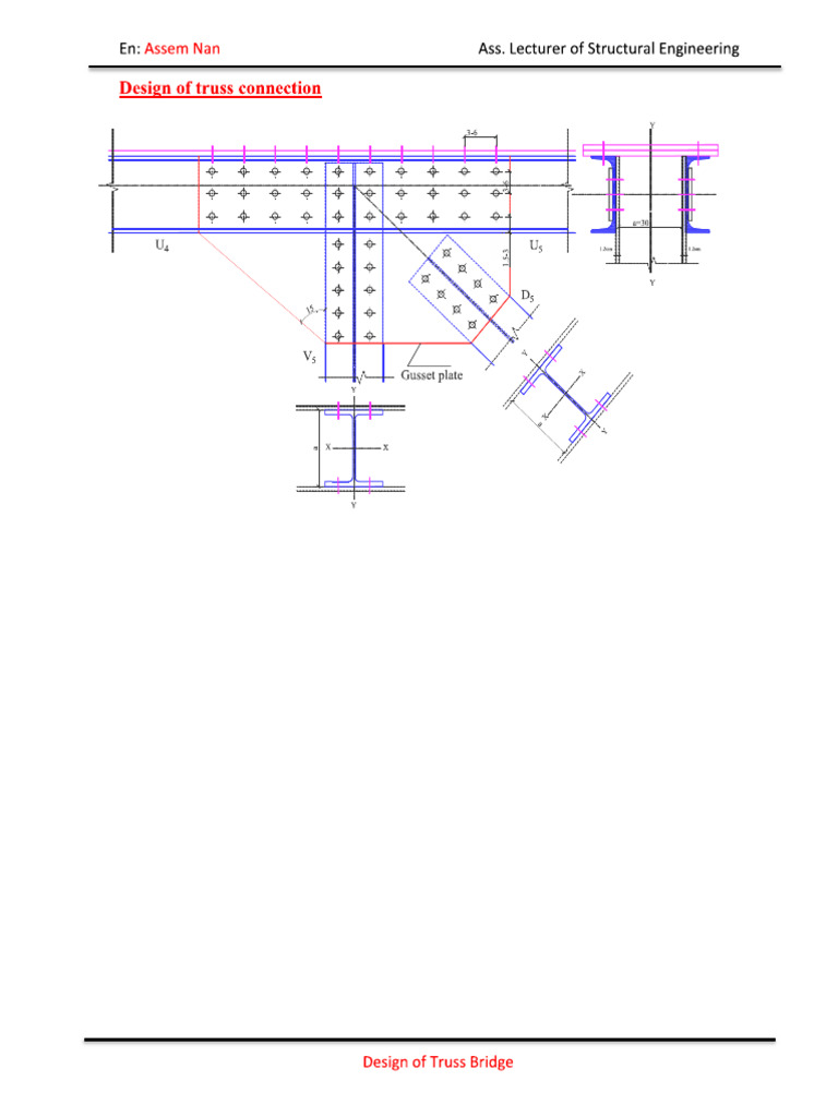 5-Design of Truss Connection2022 | PDF