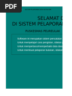 Kode Kunjungan Sehat | PDF