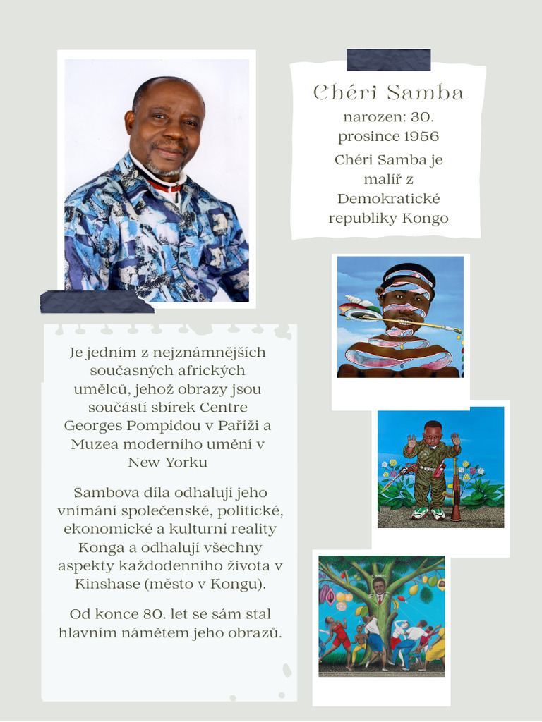 Chéri Samba PDF | PDF