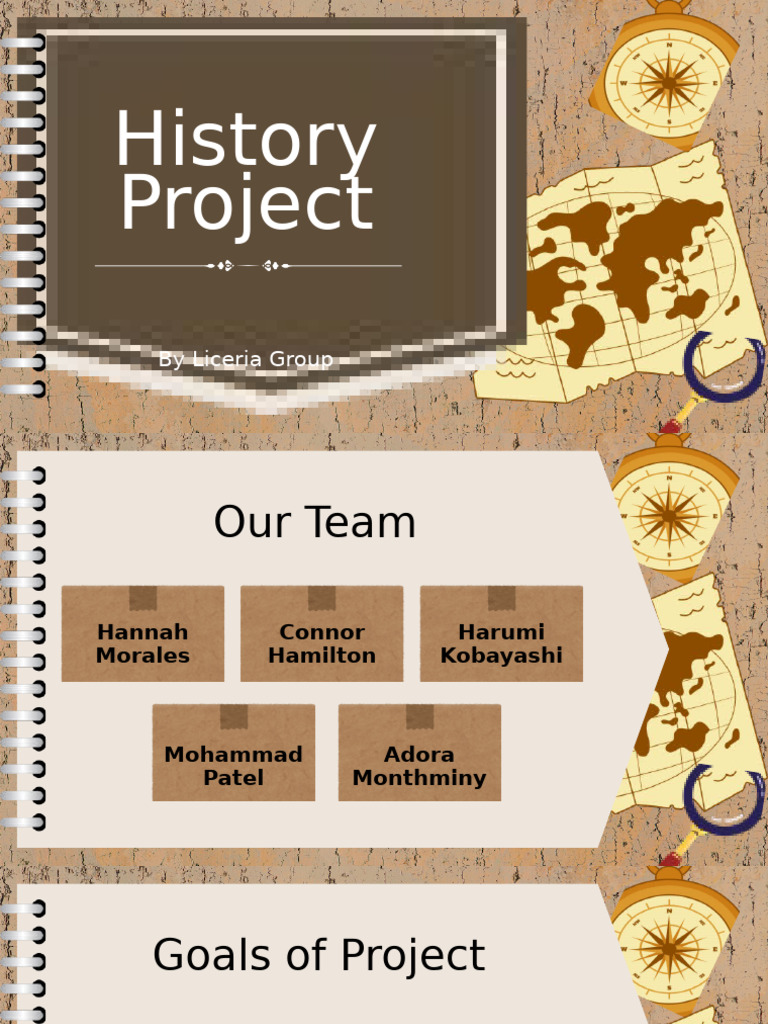 Cream Brown Vintage Classic History Project Presentation | PDF