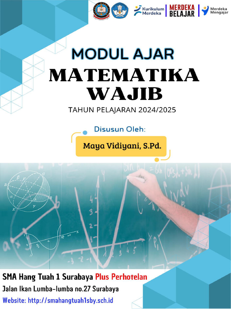 Modul Ajar Matwa Matriks Fase F.11 | PDF