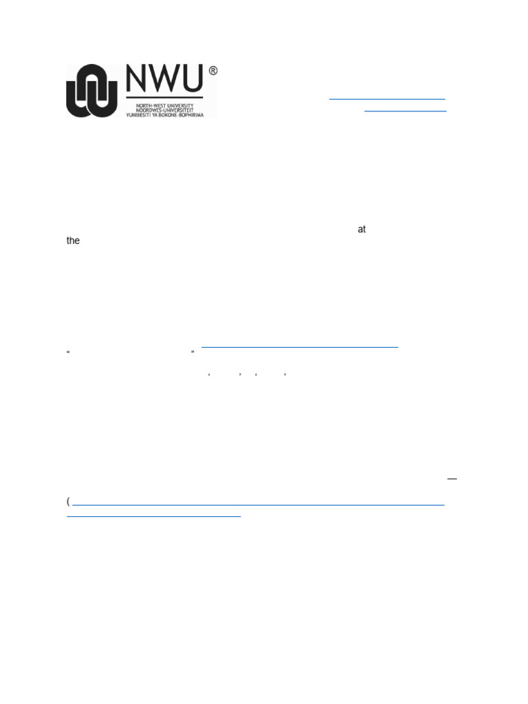 NWU Conditional Offer Acceptance Guide | PDF