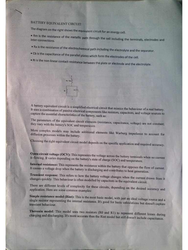 Battery | PDF