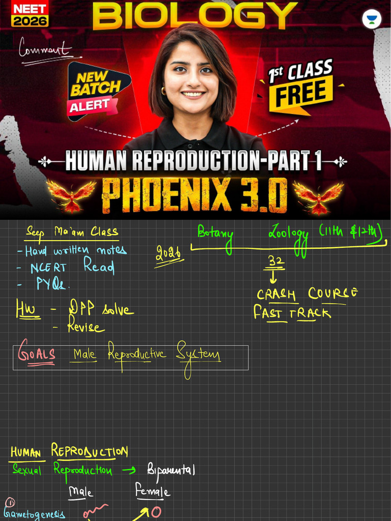 Human Reproduction L1 Seep Pahuja | PDF