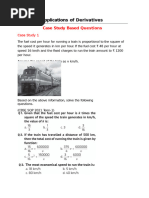 Case Study Aod Class 12 | PDF | Length | Area