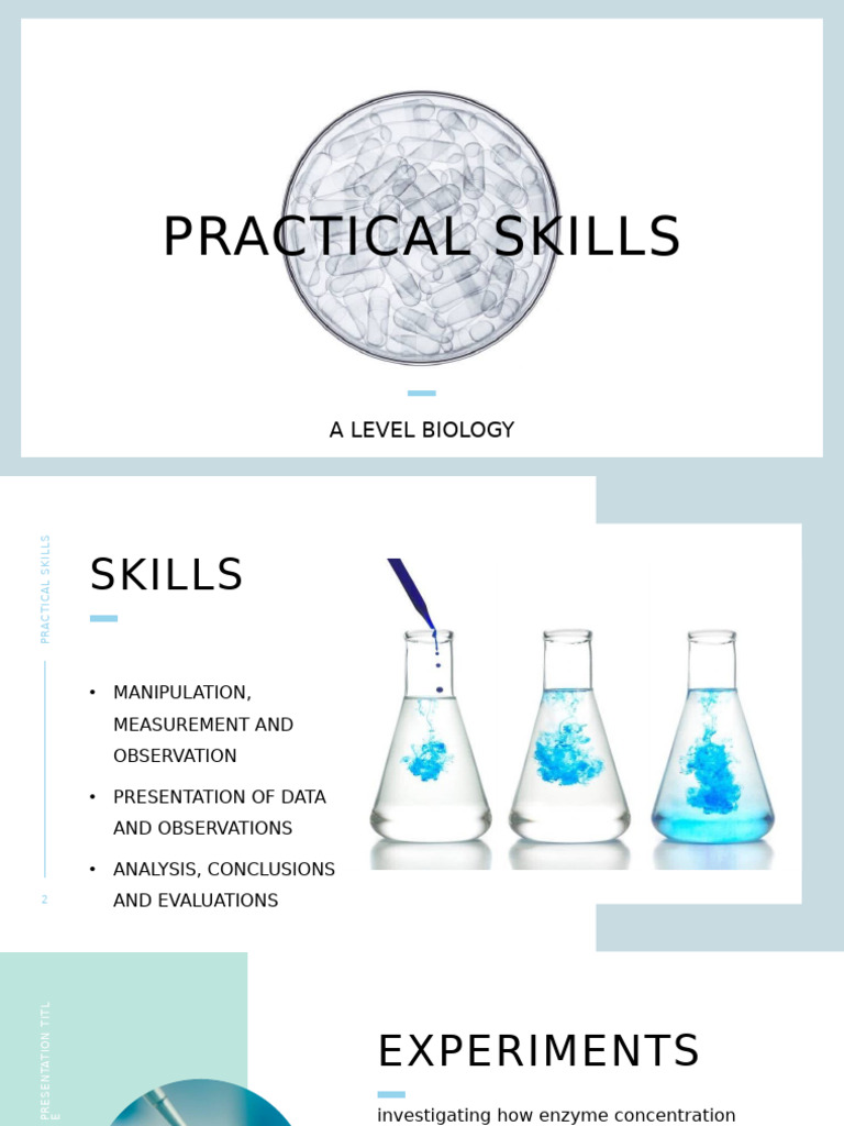 Practical Skills | PDF