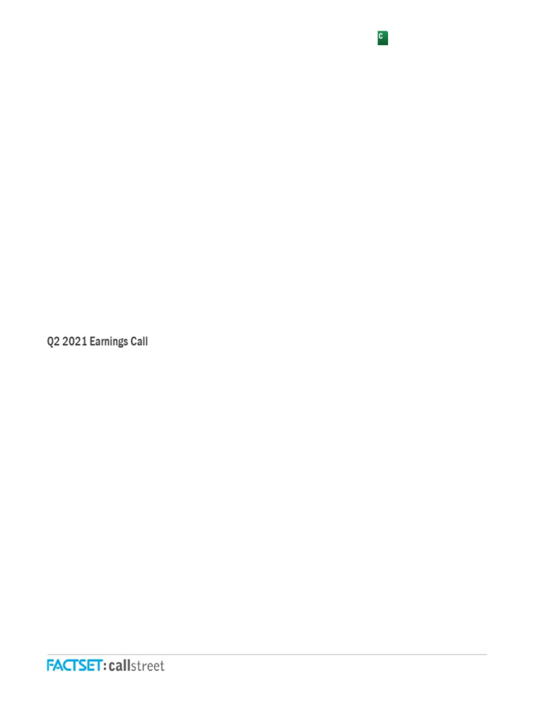 BKNG Q2 2021 Earnings Call Transcript | PDF | Booking.Com | Investing