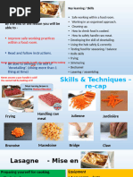GCSE Food Tech Practical Skills Guide | PDF | Breads | Pasta