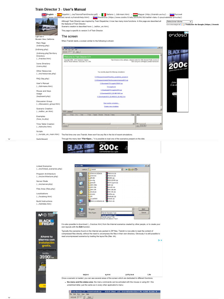 Train Director - User's Manual | PDF | Button (Computing) | Icon ...