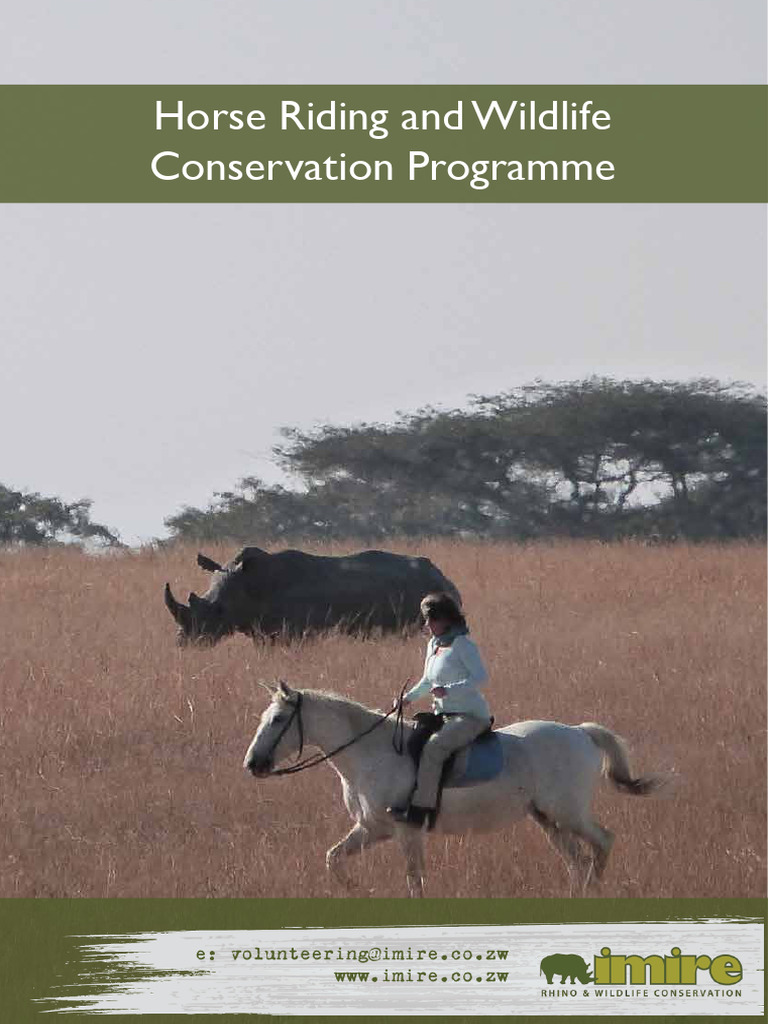 Imire Horse Riding Programme Brochure 2023 | PDF | Elephant | Fee