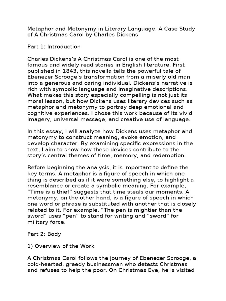 Assignment | PDF | Ebenezer Scrooge | A Christmas Carol