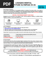 Logiqids 2025-26 | PDF | Login