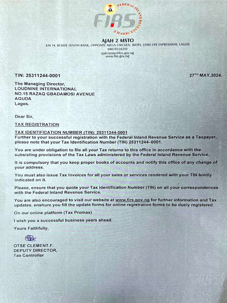 VAT Certificate. | PDF