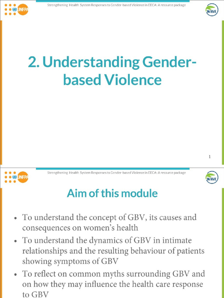 Introduction To GBV | PDF