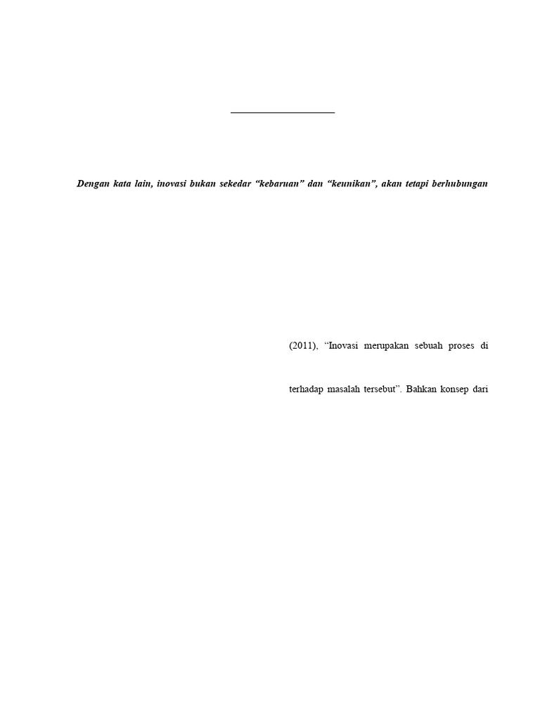 Budaya Birokrasi Inovatif untuk Daya Saing | PDF