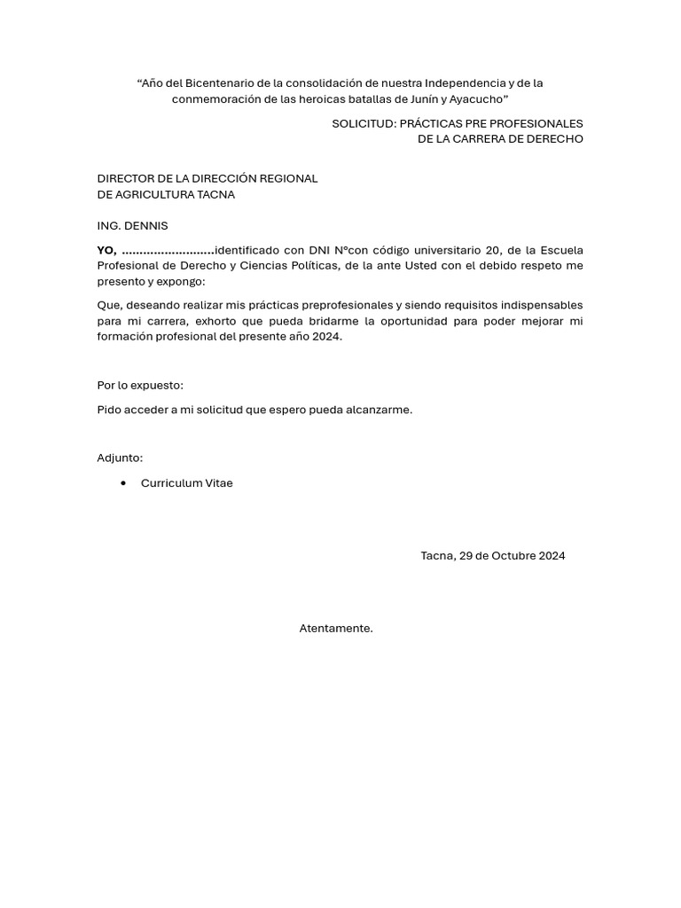 Solicitud para Trabajo | PDF