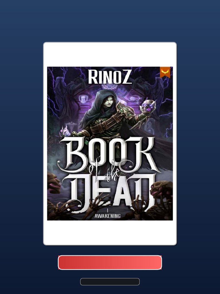 Book of The Dead Awakening A LitRPG Adventure Rinoz Digital Access ...