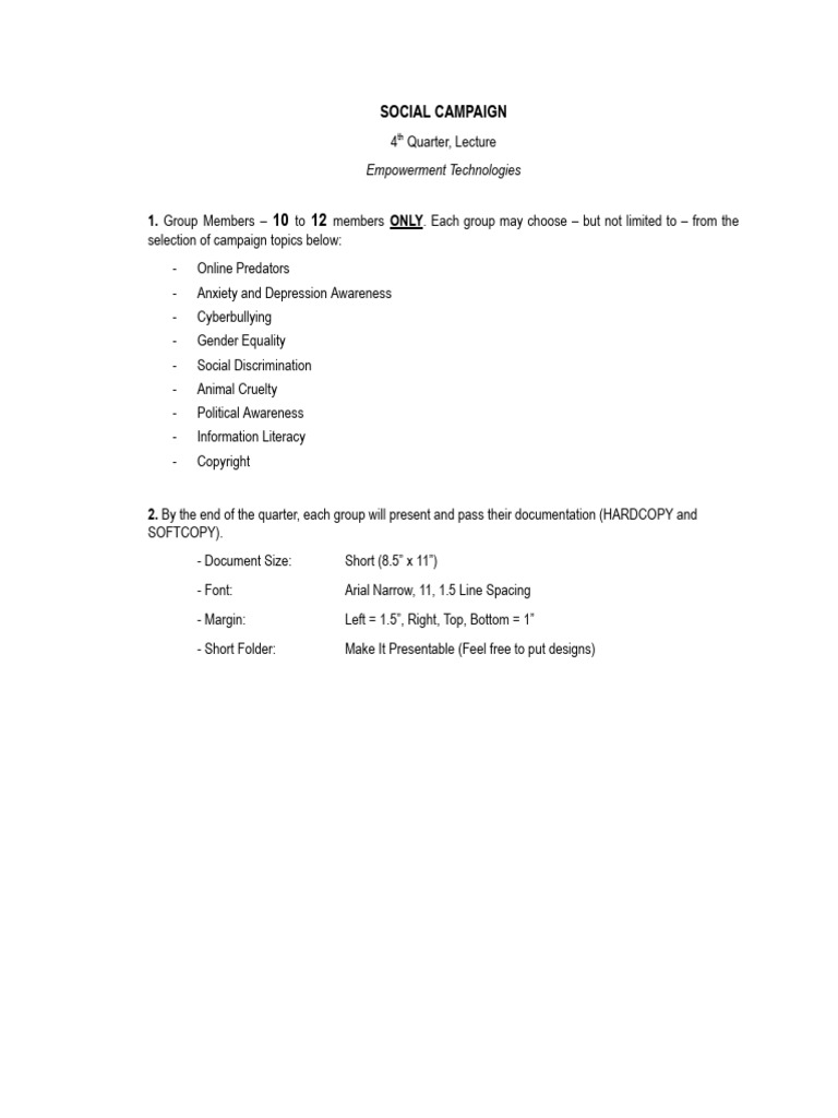 Ict Finproj Documentation Format | PDF