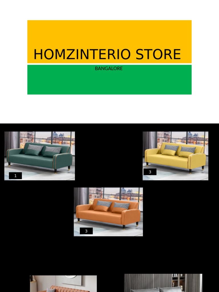 Homzinterio Store | PDF