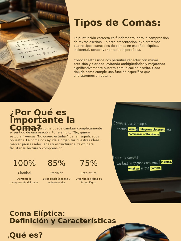 Tipos de Comas en Español | PDF | Coma | Oración (Lingüística)