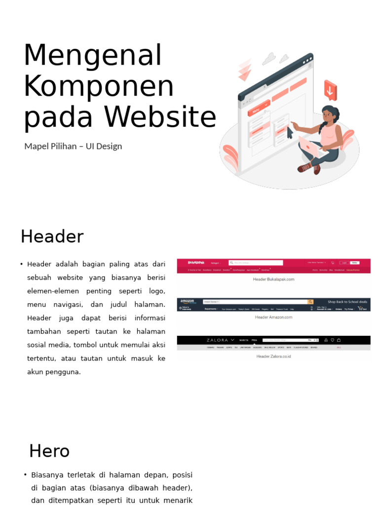Komponen Dalam Website-UI Design | PDF