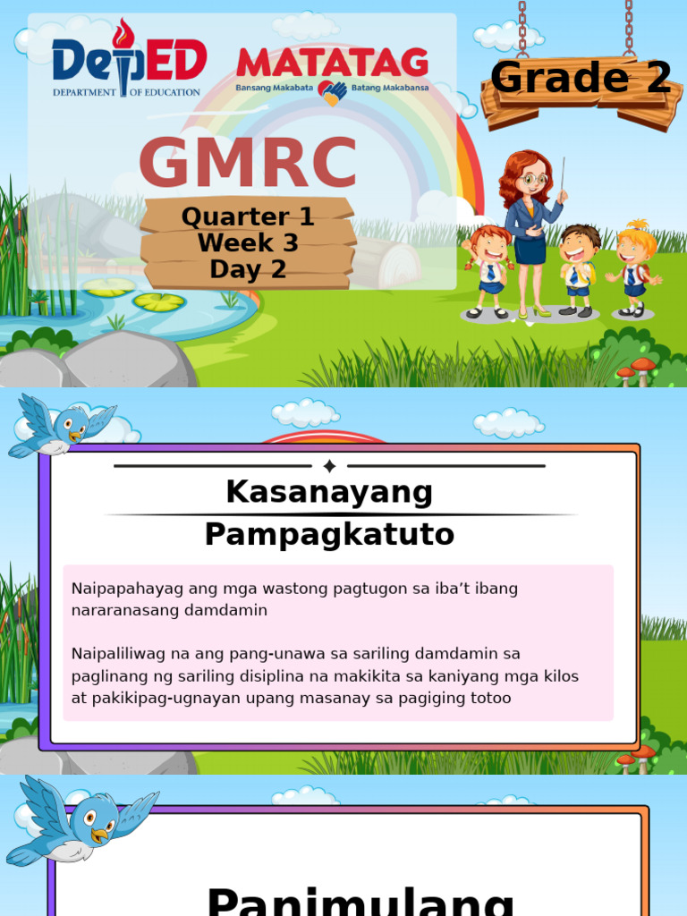 GMRC 2 - Quarter 1 - Week 3 - Day 2 | PDF