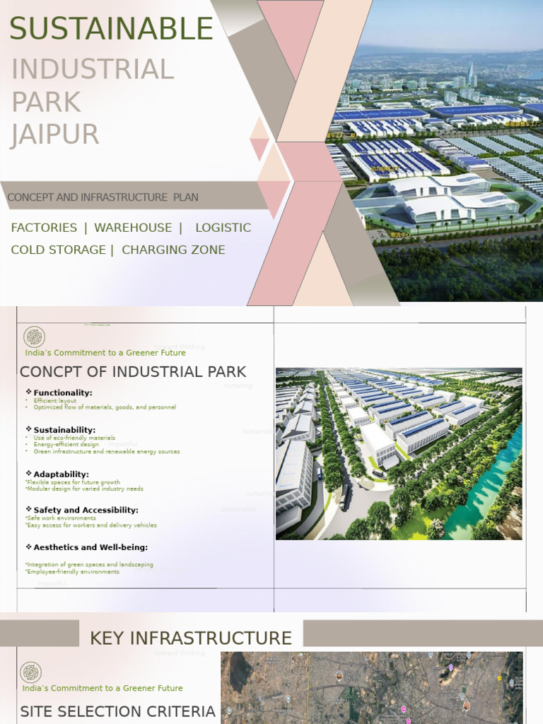 Sustainable Industrial Park in Jaipur | PDF | Infrastructure | Building ...