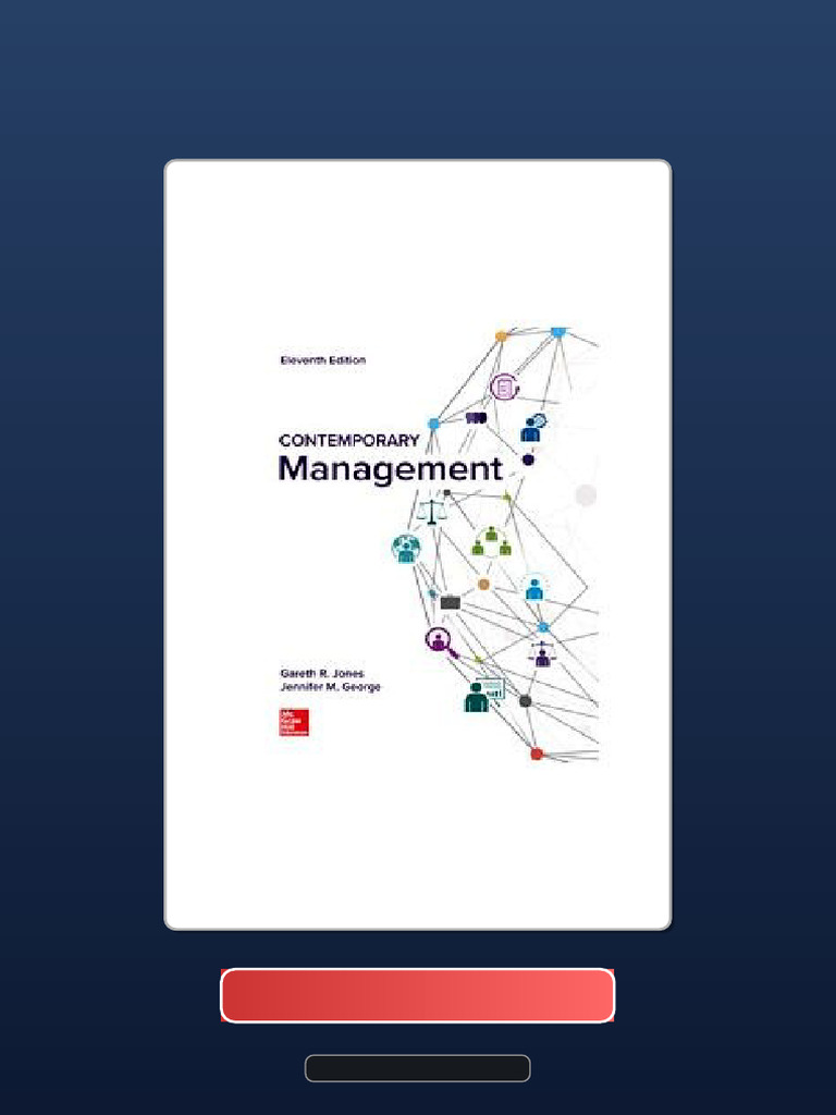 Contemporary Management 11th Edition by Jones Ebook and TestBank Bundle ...