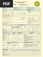 Form 4. TX Ipt Card v061416 | PDF | Tuberculosis | Public Health