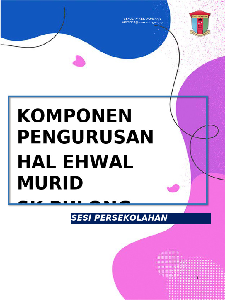 Buku Pengurusan Sekolah 2025 - Bahagian D-Komponen Pengurusan Hem - 14.02.2025 | PDF