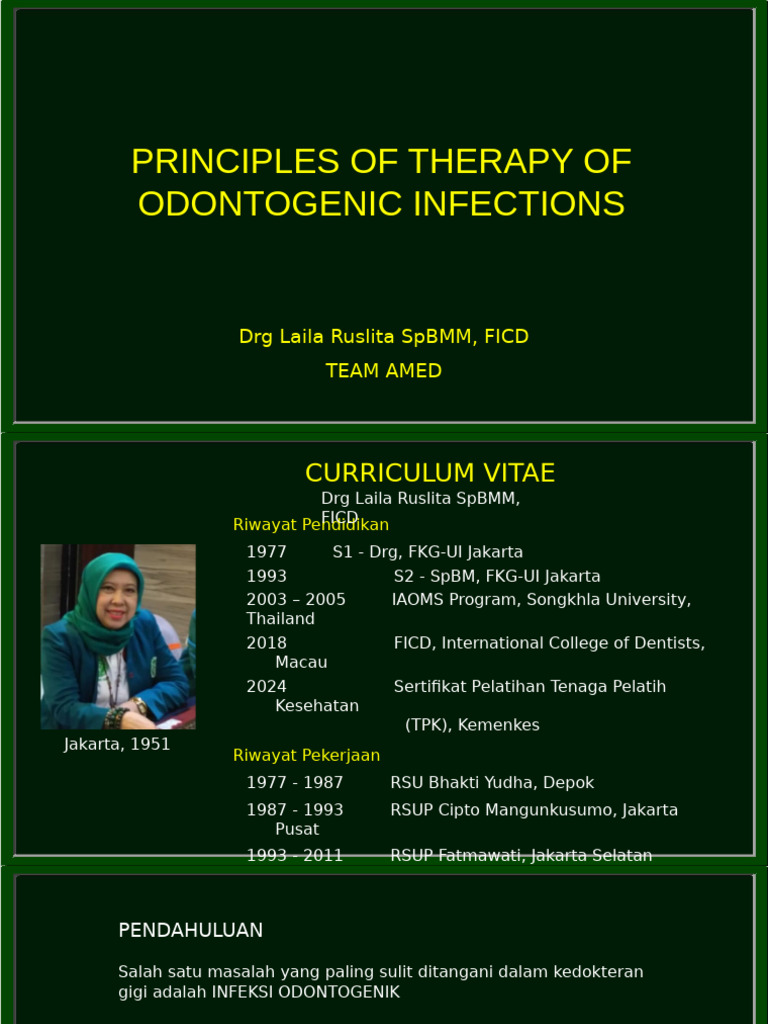 Infeksi Odontogenik 12.07.2024 | PDF