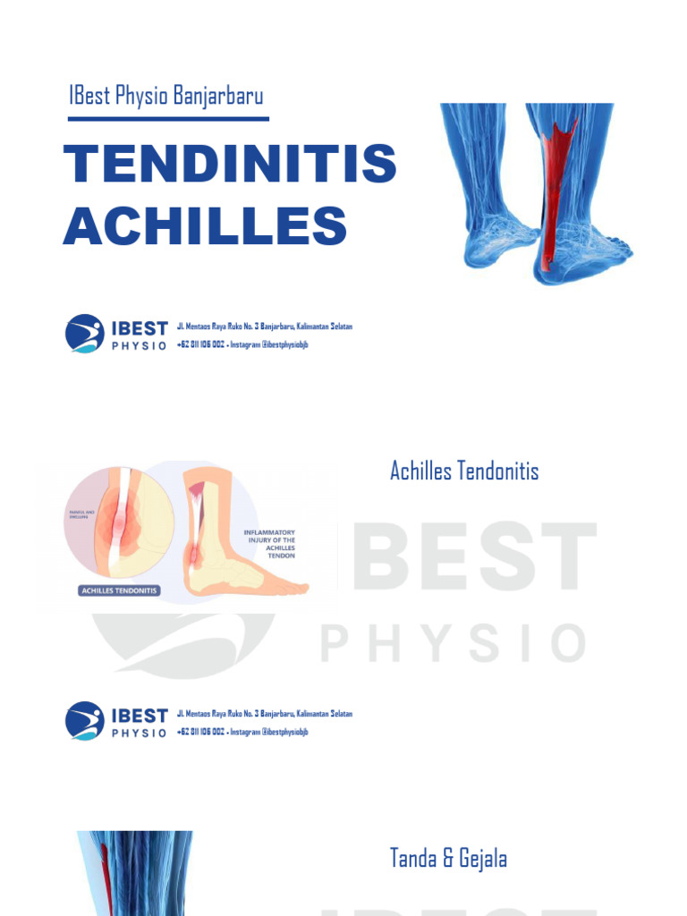 Achilles Tendinitis | PDF