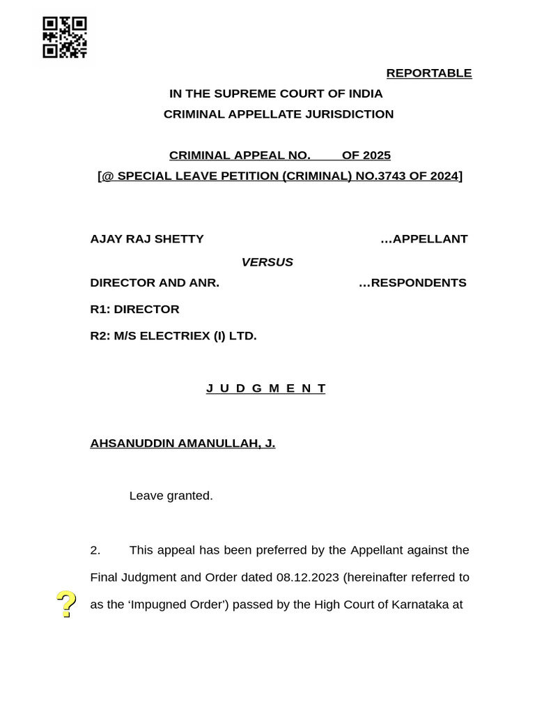 ESI Act - Person in Supervisory Role Liable For Non Remittance of ...