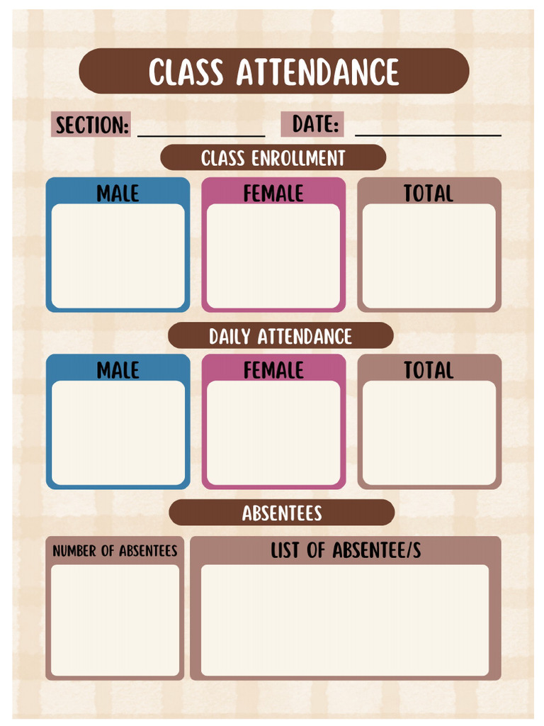 Class Attendance | PDF