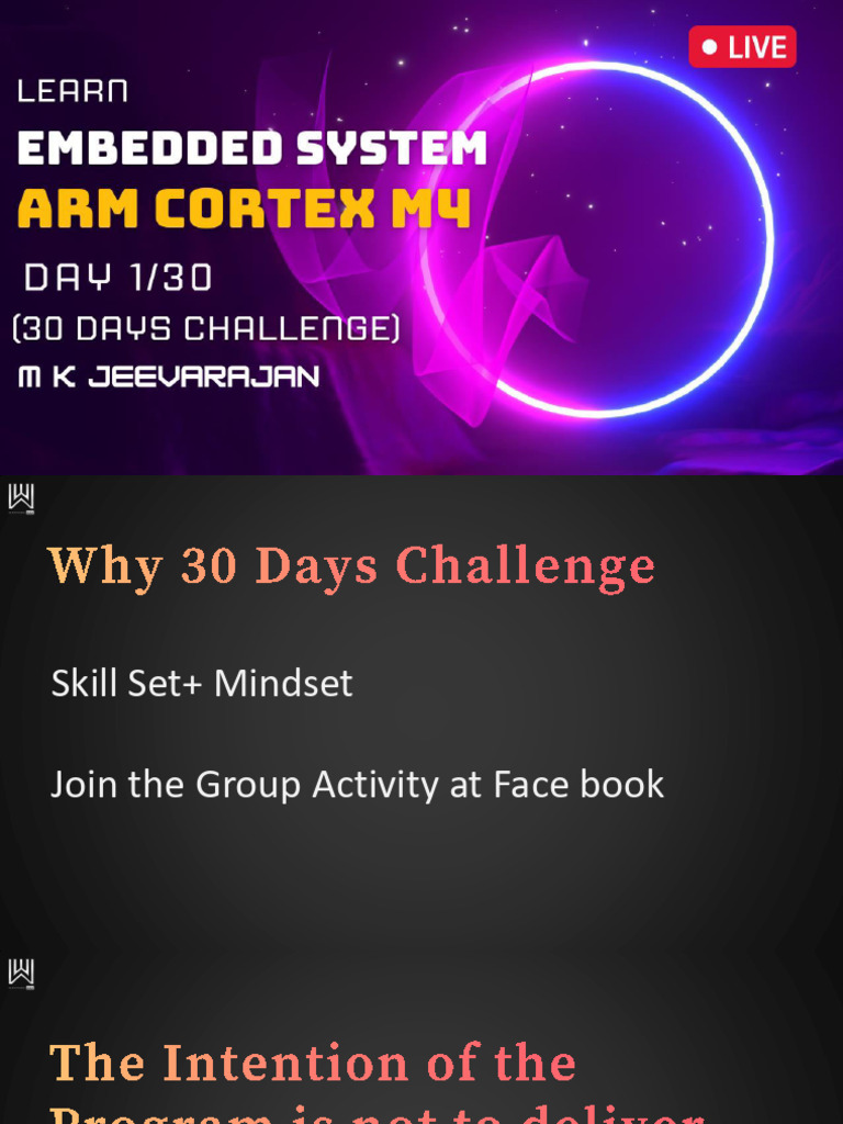 ESD ARM CORTEX M4-DAY 1-Portal | PDF | Embedded System | Microcontroller
