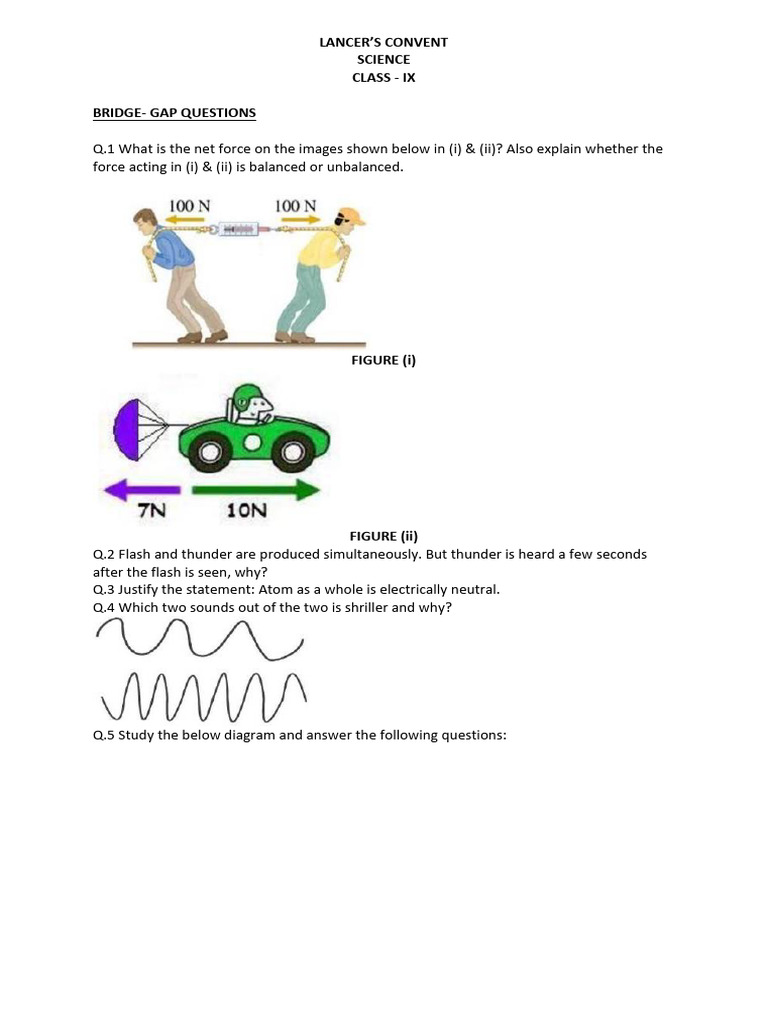 Ix - Science - Holiday Homework - 2025-26 | PDF